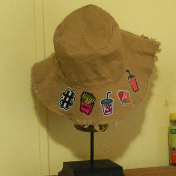 Handmade | Accessories | 2 Hat Lottan Bucket Hat With Fast Food Sorry ...